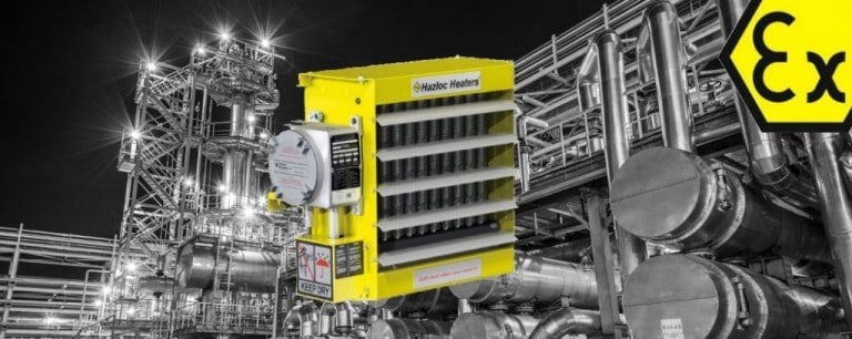 Explosion Proof Heaters | IECEx Heaters | Hazloc Heaters | ATEX Certifed