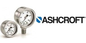 Ashcroft 1008S 40-50mm Pressure Gauge, Industrial Pressure Gauges