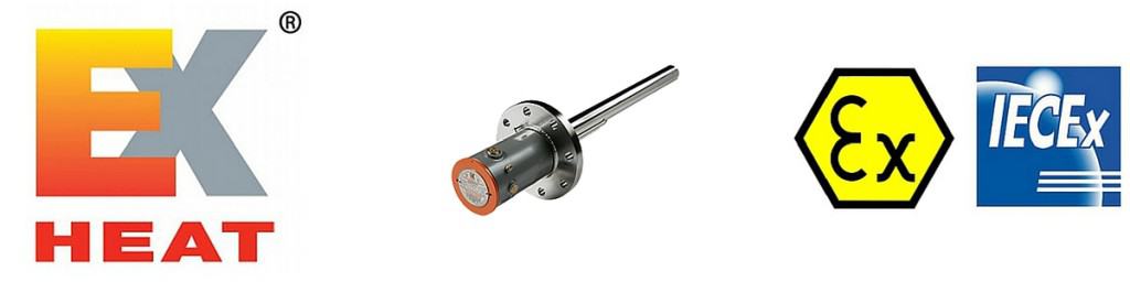 EXHEAT FP-C Hazardous Area Flameproof Removable Core Immersion Heater