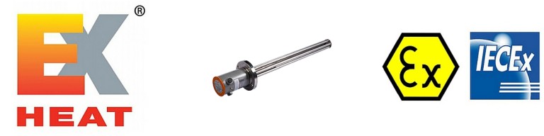 EXHEAT FP-CA Hazardous Area Flameproof Removable Cartridge Immersion Heater
