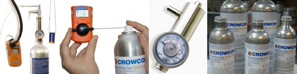 Crowcon Bump & Calibration Gas - Portable & Fixed Gas Detectors