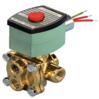 ASCO 342 solenoid valves direct mounted - Heating and Process