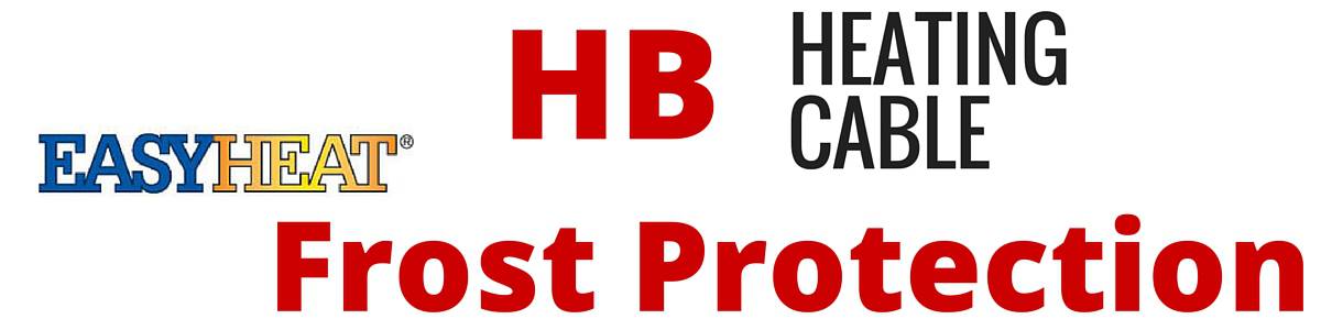 Pipe Freeze Protection | EasyHeat HB/HB2 | Constant Wattage Cable