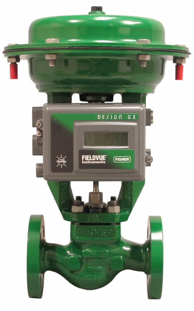 Fisher GX Globe Control Valve & Actuator - Sliding Stem Valves