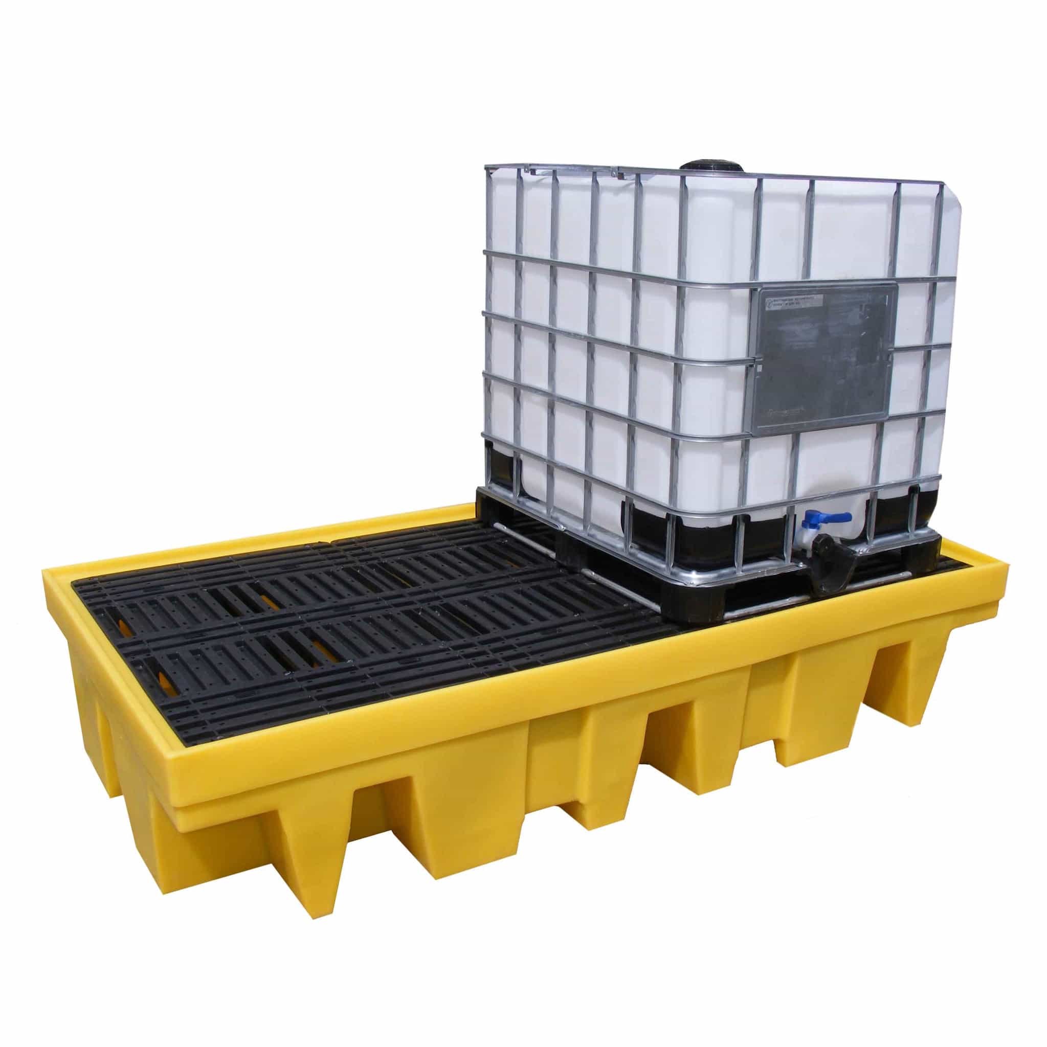 IBC Spill Pallet (Plastic) 1000 Litre Totes & Containers - Empteezy PIBC2