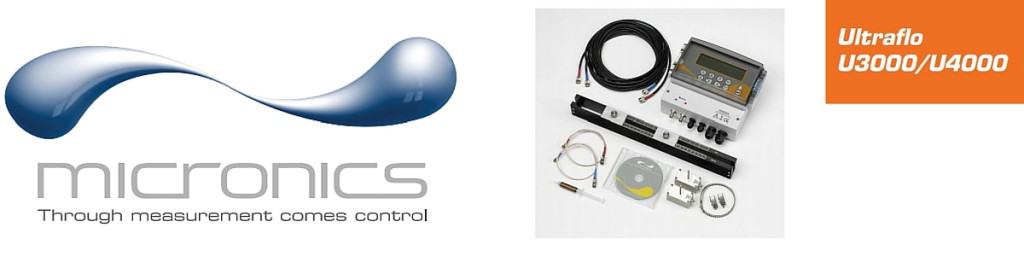 Flow Meters - Micronics U3000 U4000 Flow Meters Clamp-on Meter