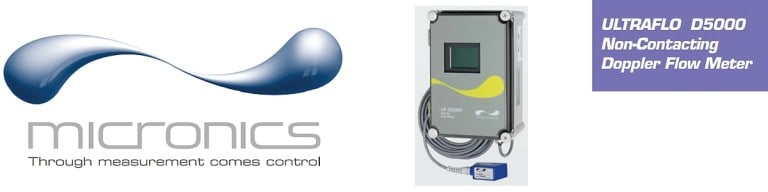 Flow Meters - Micronics UF D5000 Flow Meters Clamp-on Flow Meters