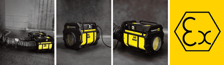Portable ATEX Heaters - Hazardous Area Zone 1 & Zone 2 (ATEX)