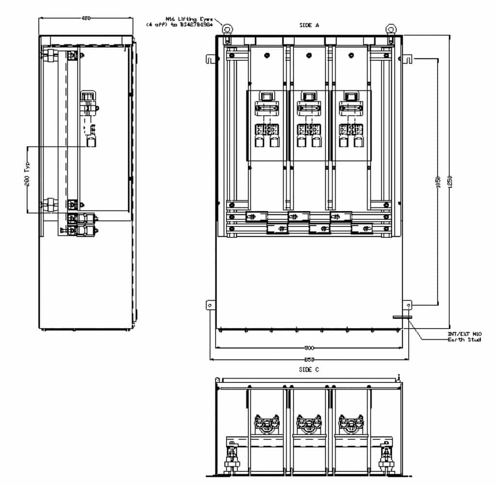 33kV Enclosure, HV High Voltage 33kV Junction Box, Zone 1 Enclosures