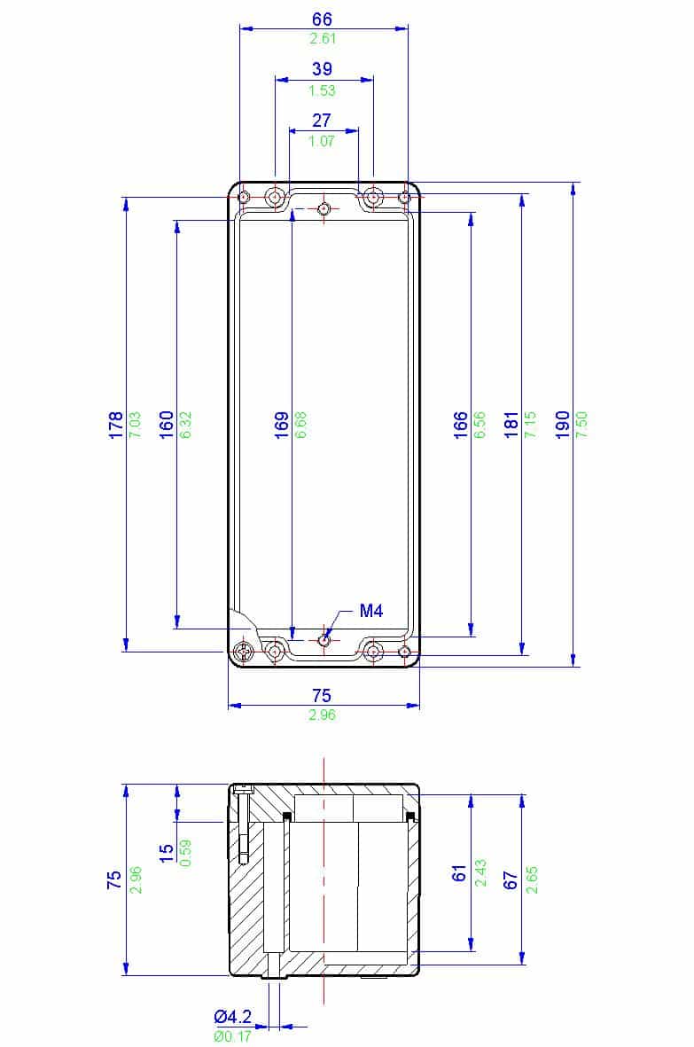 Abtech BPG4.5 - ATEX Zone 1 Zone 2 Junction Box Electrical Enclosures