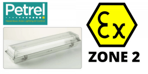 Zone 2 Fluorescent Single 58 Watt Light Fitting - Hazardous Area Lighting