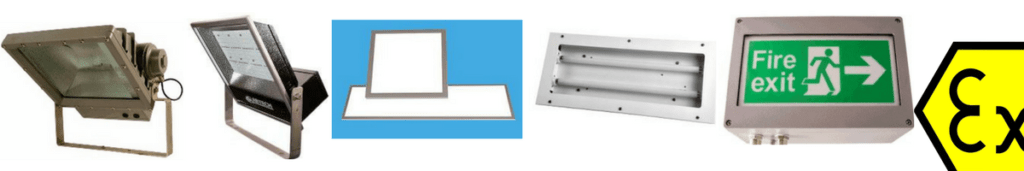 Zone 1 Hazardous Area Lighting Ex e, Ex d Explosionproof - Abtech