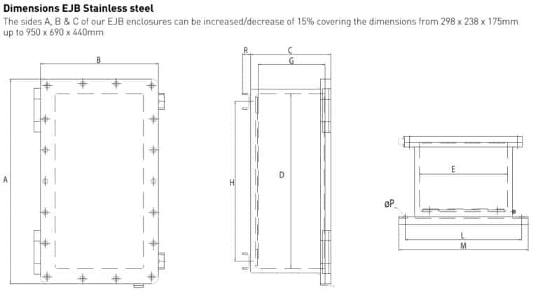 Ex d Enclosures - Explosion Proof Hazardous Area Technor EJB Stainless ...