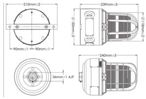 MEDC XB15 | ATEX Beacons | Hazardous Area Beacons | SIL 1