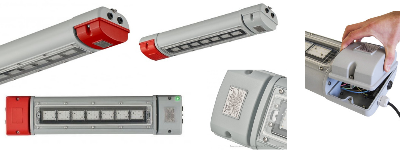 Raytec Spartan ATEX Emergency Light Fittings - Heating and Process