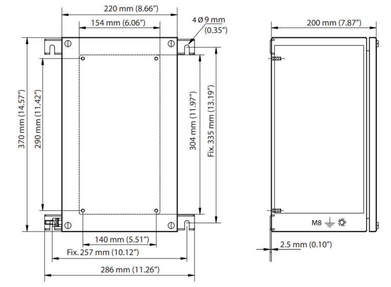 Increased Safety Junction Boxes | Zones 1 2 21 22 | ATX JBES372220F3