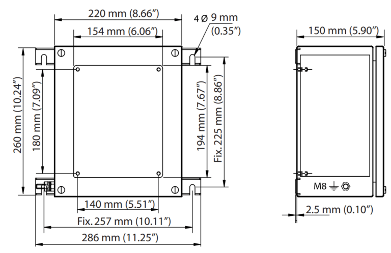 Increased Safety Junction Boxes | Zones 1 2 21 22 | ATX JBES2622150F2