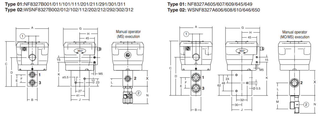 ASCO 327 Valves | Ex db Flameproof ATEX IECEx Solenoid Valves 3/2