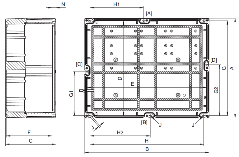 ATEX Terminal Box | GR.T.13.18.09 Enclosure | Hazardous Area Zone 1 2