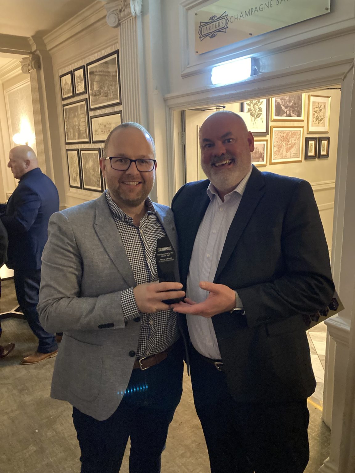 Thorne & Derrick Win HazardEx 2021 Excellence in Customer Service Award
