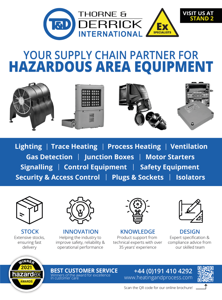 Hazardex Live! 2023 | Thorne & Derrick To Exhibit