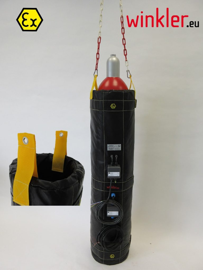 ATEX Gas Bottle Heater | WEXHB | Gas Bottle Heating Jackets