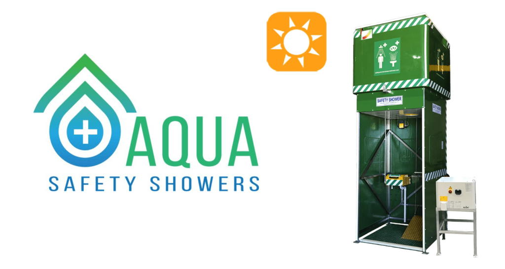 1500L Tank Safety Shower | ATEX Certified