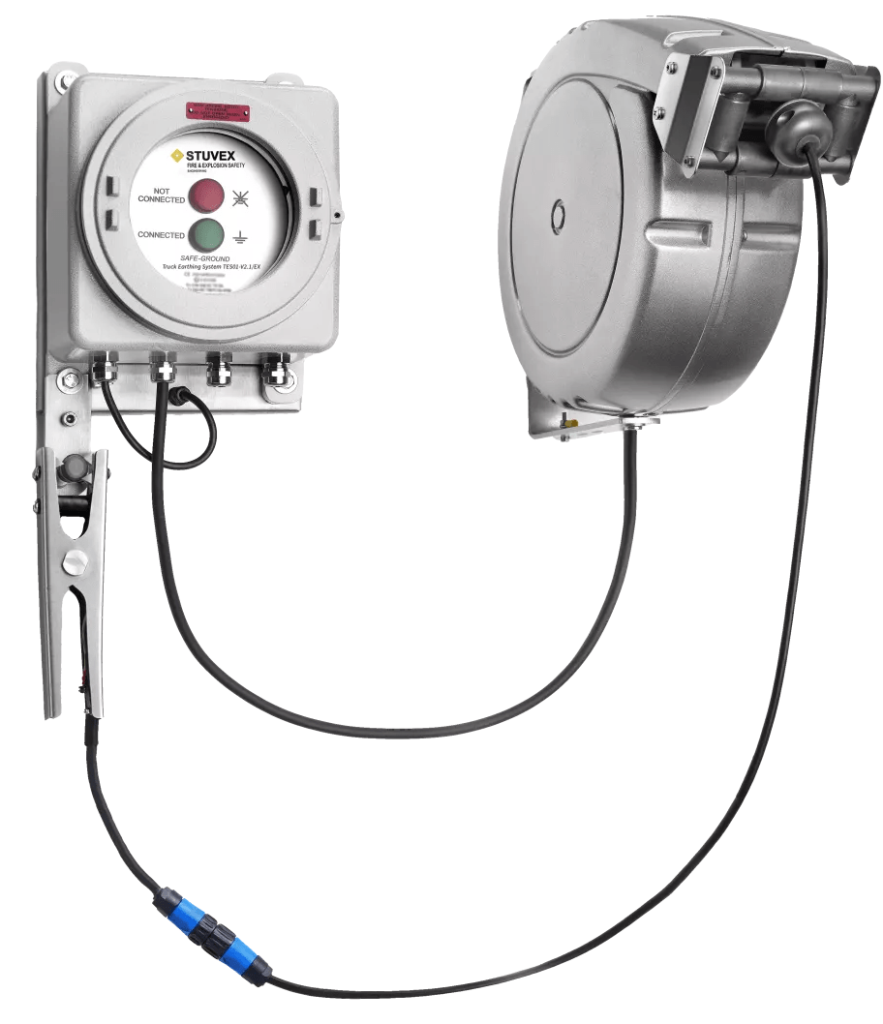 Static Earthing Control For Road Tankers | Truck Grounding