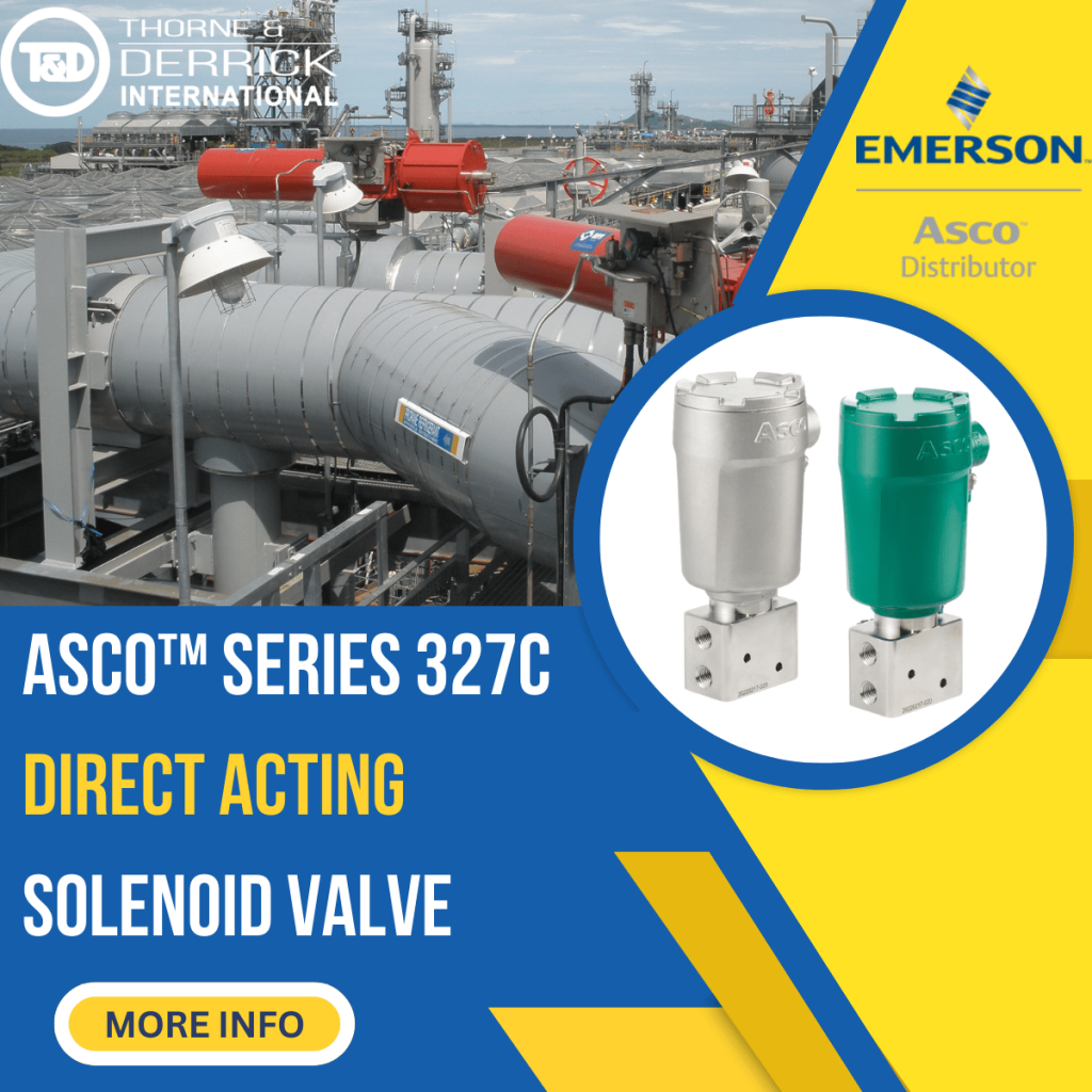 ASCO™ Series 327C Direct Acting Solenoid Valves
