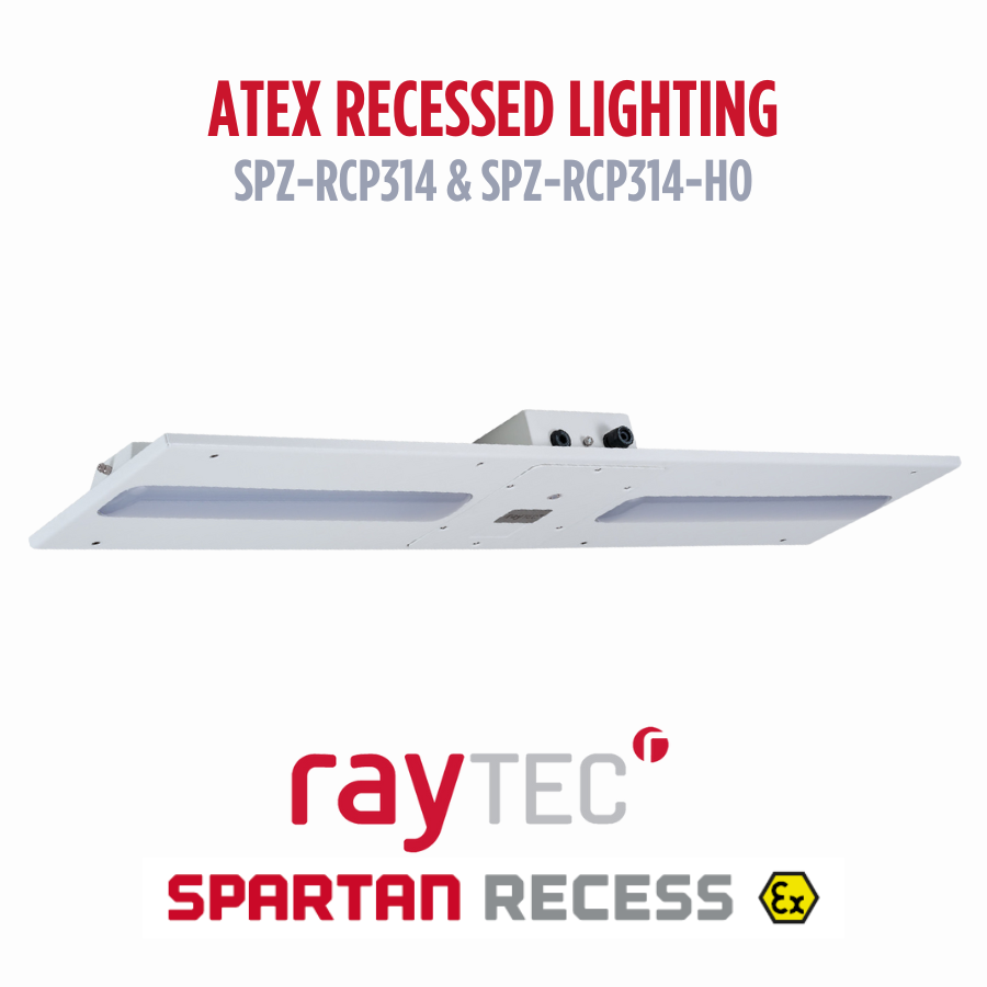 Hazardous Area Recessed Plank Lighting | SPARTAN Recess SPZ-RCP314